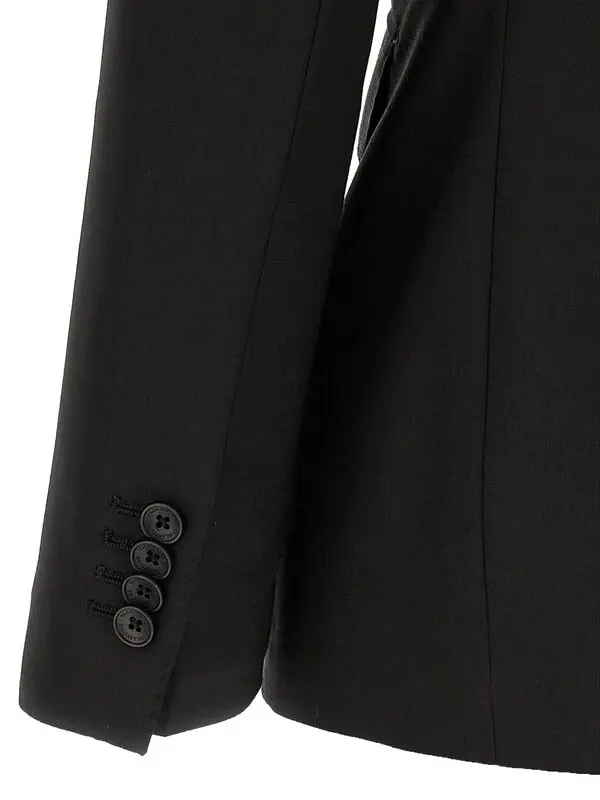 Tagliatore Double-breasted Suit - Black