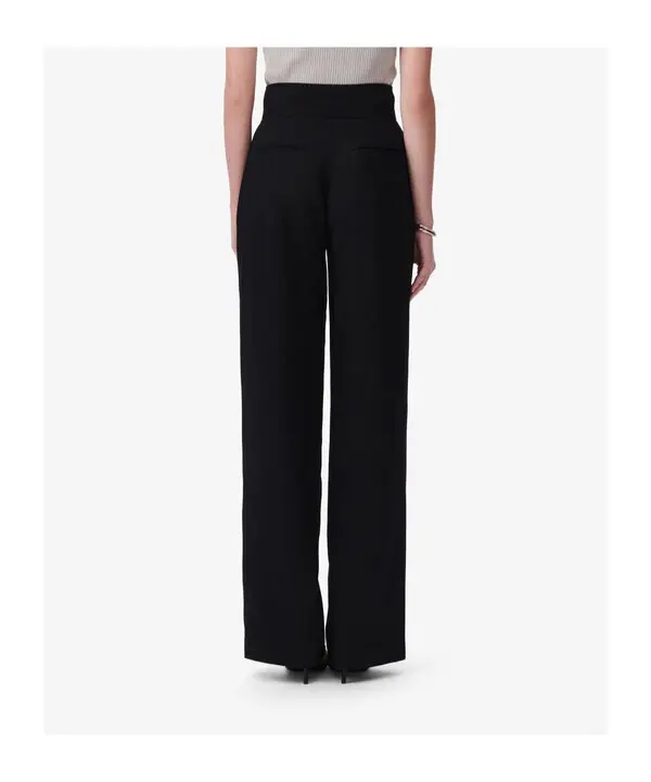 IRO PARIS Kairi High-rise Straight Leg Trousers