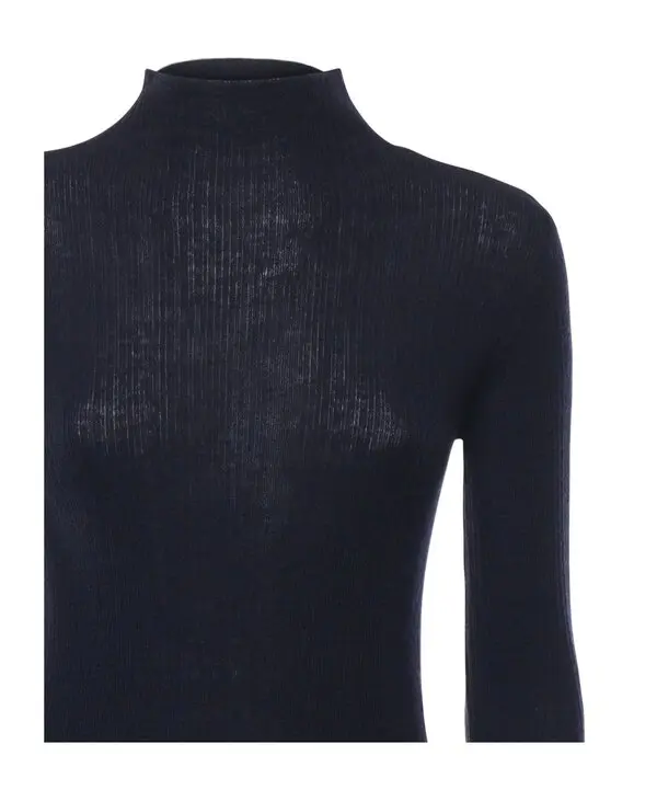 Pinko Slim-fit High-neck Sweater - Blue