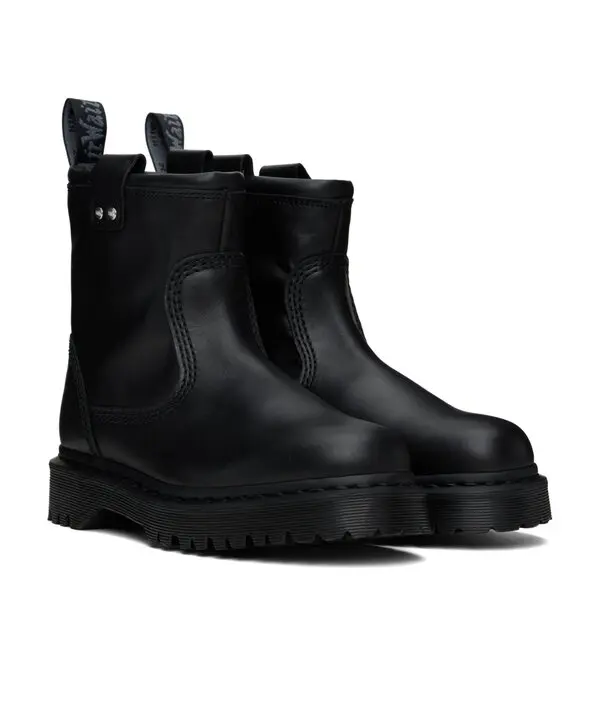Dr. Martens Ankle Boots With Pull Tab And Quilted Details