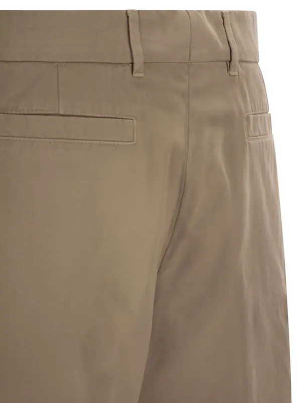Brunello Cucinelli Buttoned Bermuda Shorts - Brown