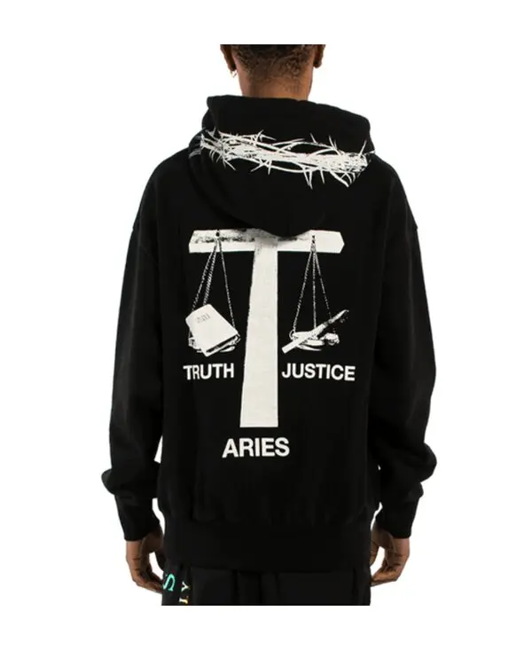 Aries Bad Friday Graphic Printed Hoodie