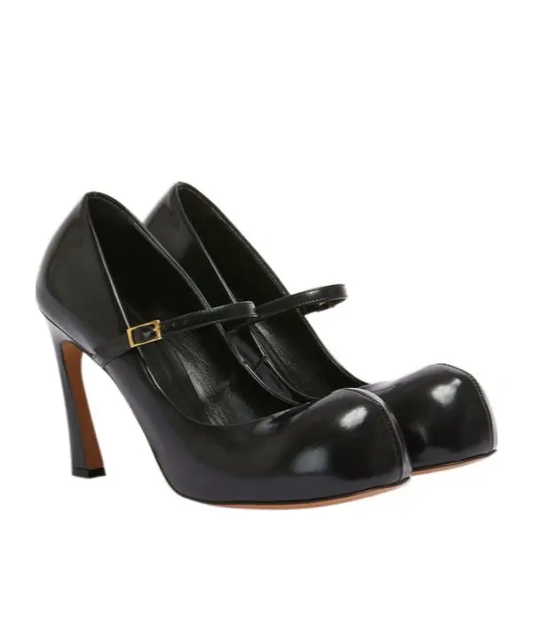 Marni Leather New Wave Mary Jane Pumps