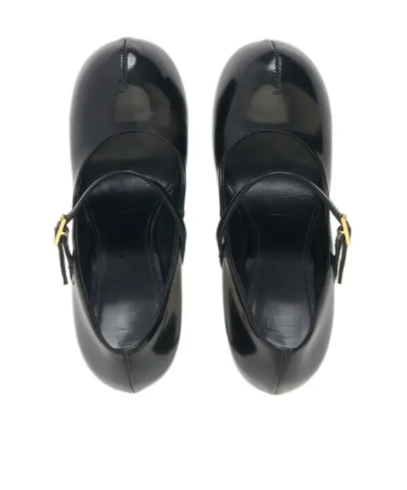 Marni Leather New Wave Mary Jane Pumps