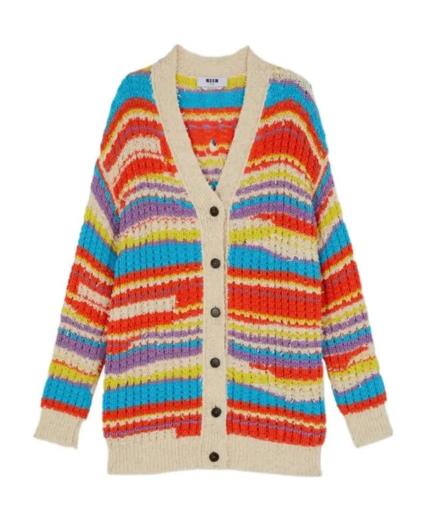MSGM Aglia Knitted Cardigan