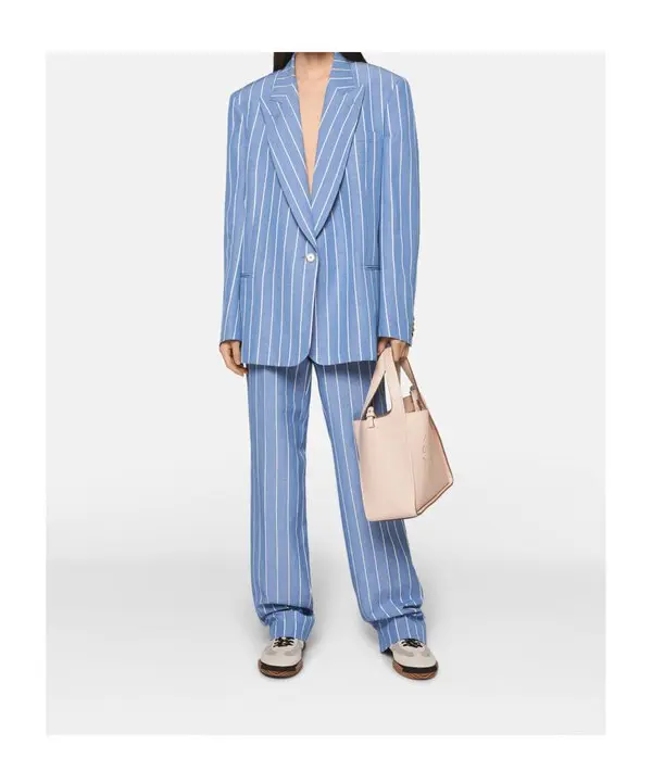 Stella McCartney Striped Single-breasted Blazer
