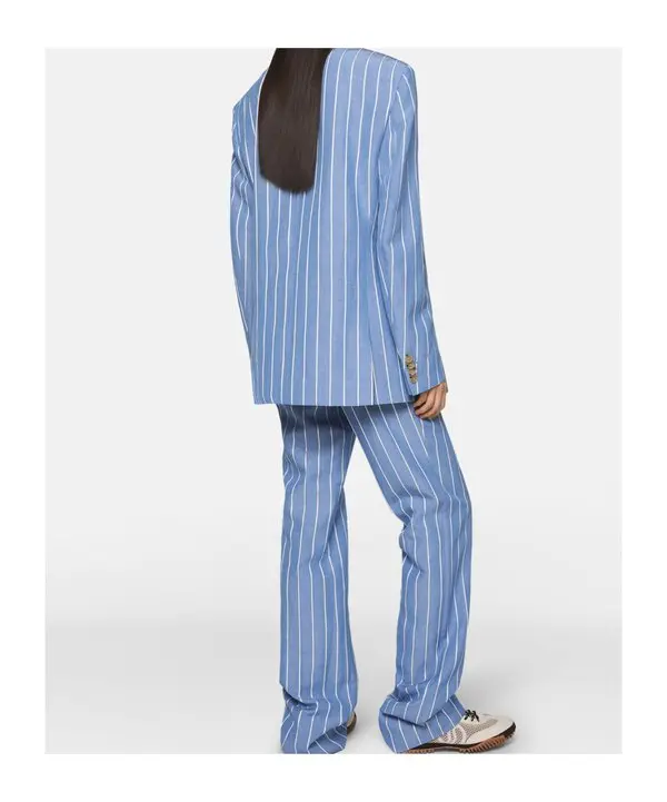 Stella McCartney Striped Single-breasted Blazer