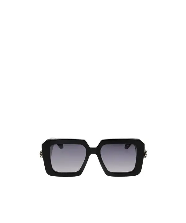 BVLGARI Serpenti Forever Oversized Frame Sunglasses - Gray