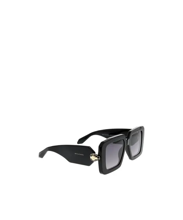 BVLGARI Serpenti Forever Oversized Frame Sunglasses - Gray