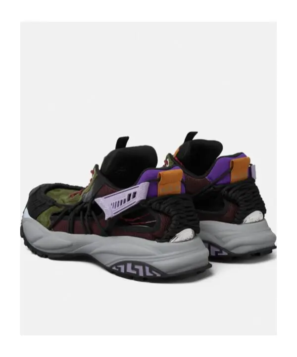 Versace Mercury Lace-up Sneakers - Black