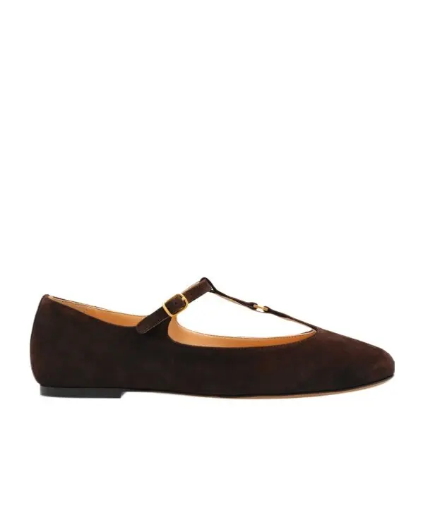 Chloé Marcie Ballet Flats With Buckle Closure