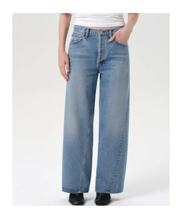 AGOLDE Twist Low Slung Baggy Jeans