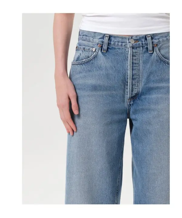 AGOLDE Twist Low Slung Baggy Jeans