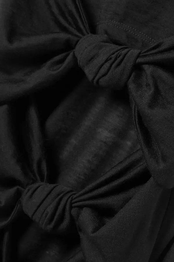 Gabriela Hearst Short-sleeve T-shirt With Knot Detailing