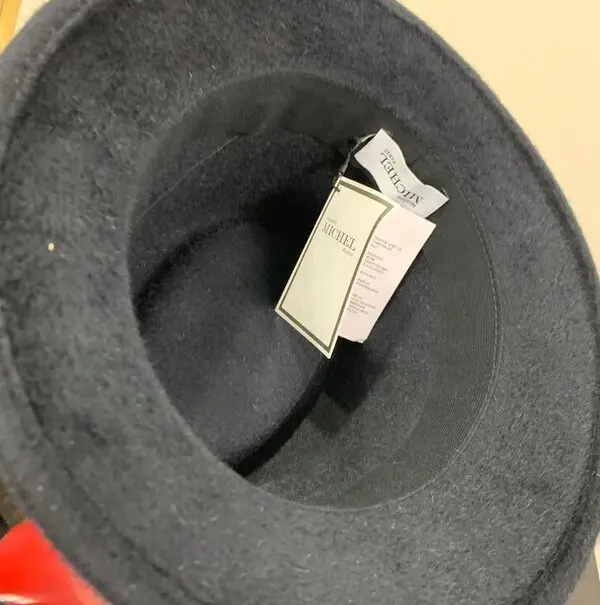 MAISON MICHEL Bow Detail Hat