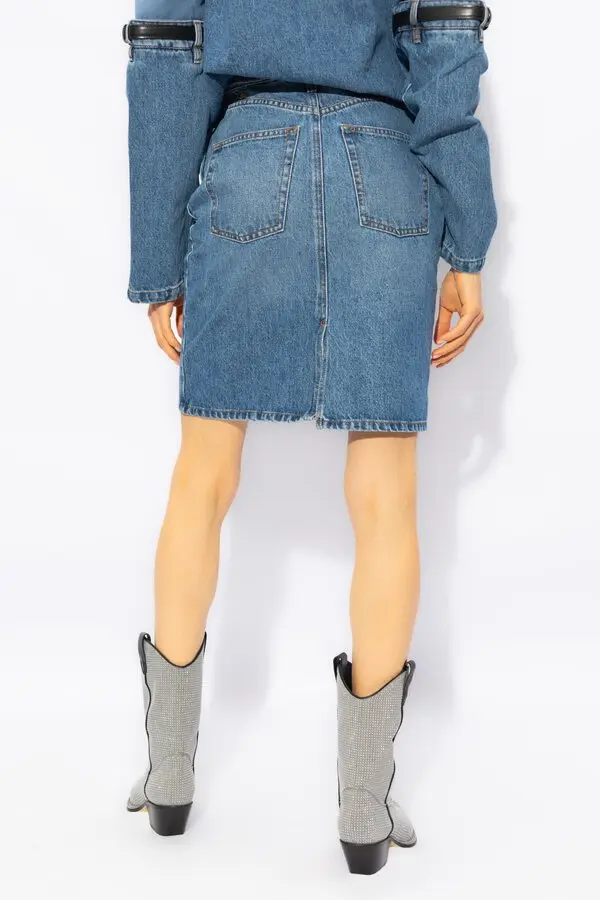 Coperni Multi-pocket Denim Skirt