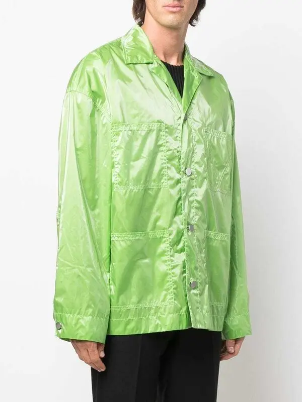 Bottega Veneta Glossy Single-breasted Jacket