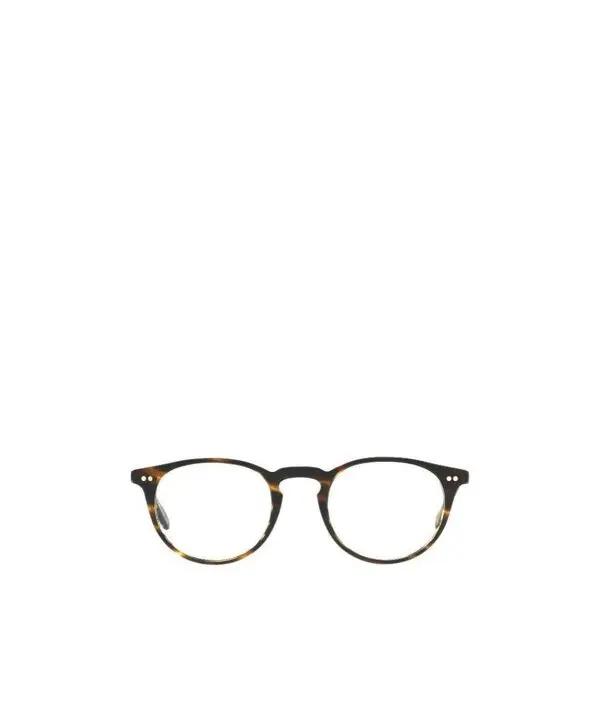 Oliver Spencer Round Glasses - Black