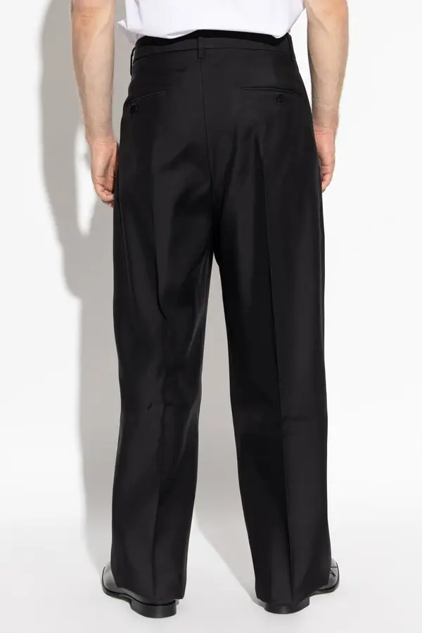 Dsquared2 Wide-leg Tailored Trousers - Black