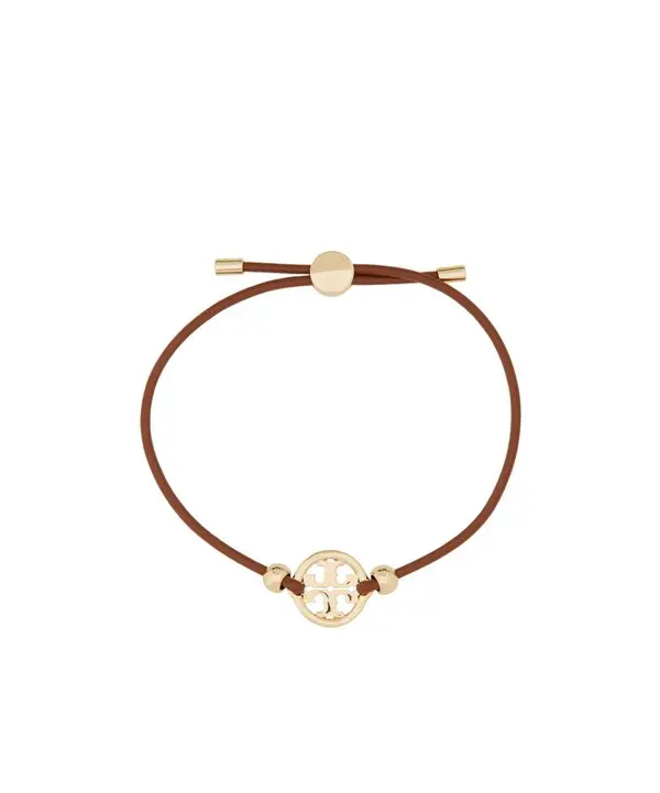 Tory Burch Miller Double T Logo Slider Bracelet - Yellow