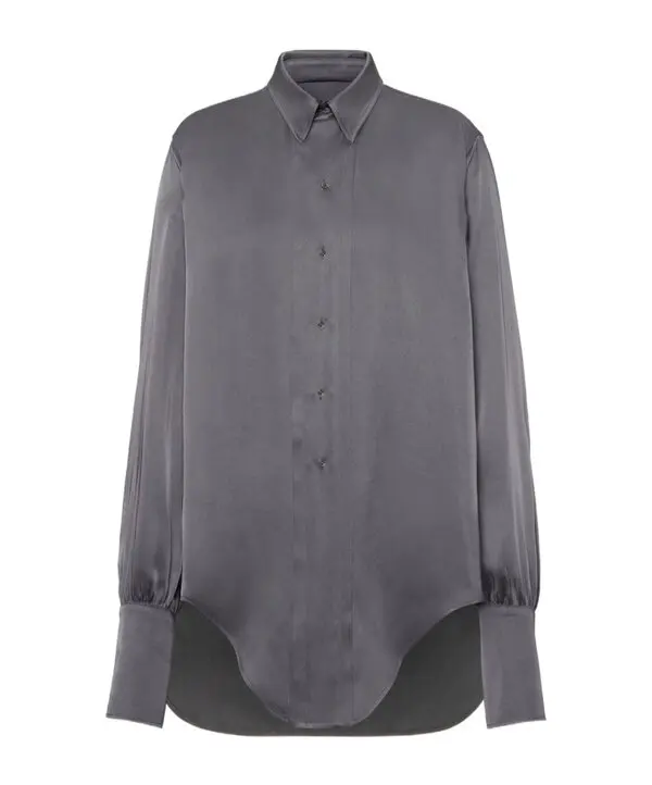 MAISON MARGIELA Long-sleeved Shirt - Gray