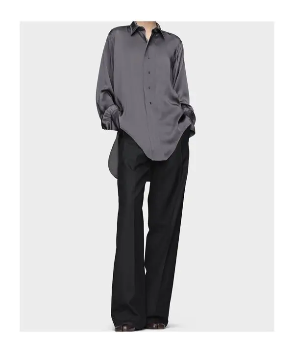 MAISON MARGIELA Long-sleeved Shirt - Gray