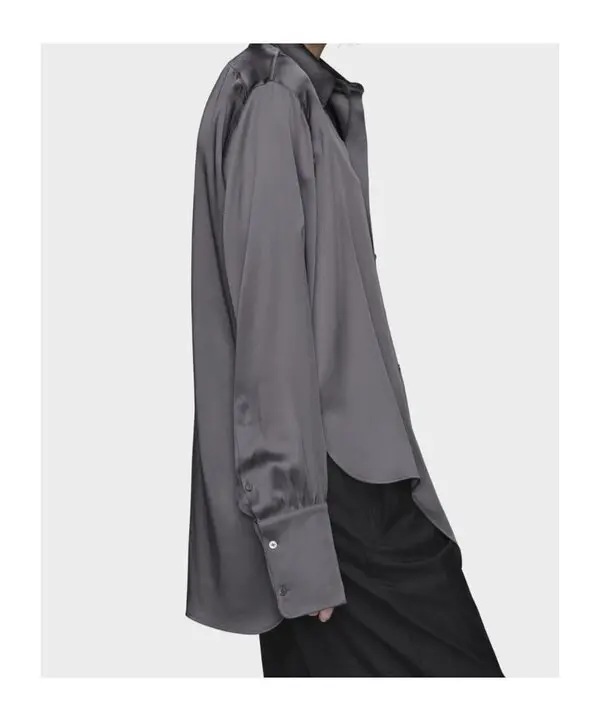MAISON MARGIELA Long-sleeved Shirt - Gray