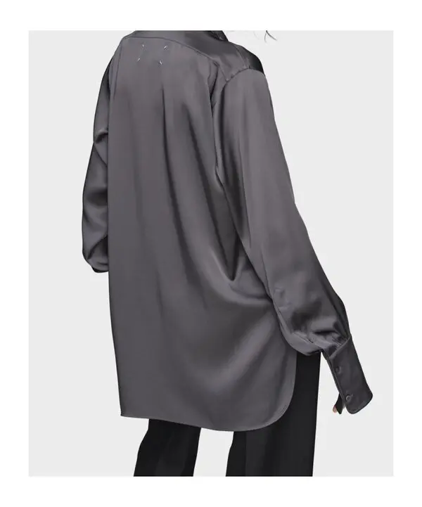 MAISON MARGIELA Long-sleeved Shirt - Gray