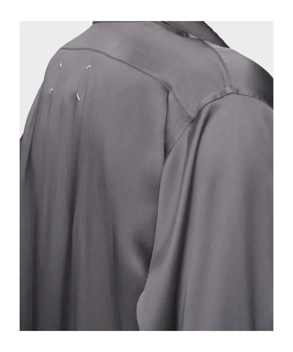 MAISON MARGIELA Long-sleeved Shirt - Gray