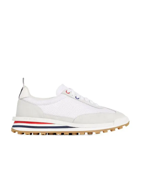 Thom Browne Lace-up Runner Sneakers - White
