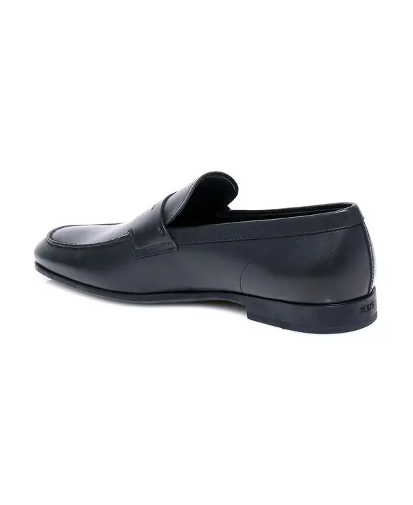 TOD'S Penny Loafers In Smooth Leather - Black