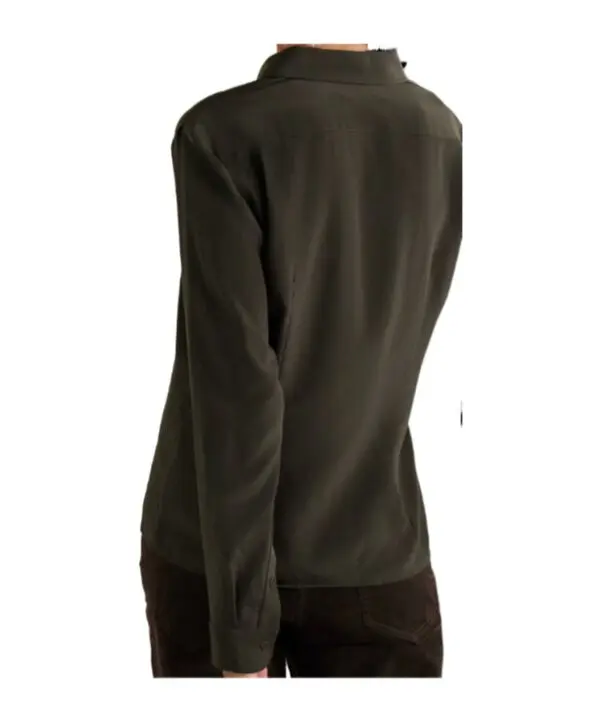 NILI LOTAN Simone Silk-crepe Shirt