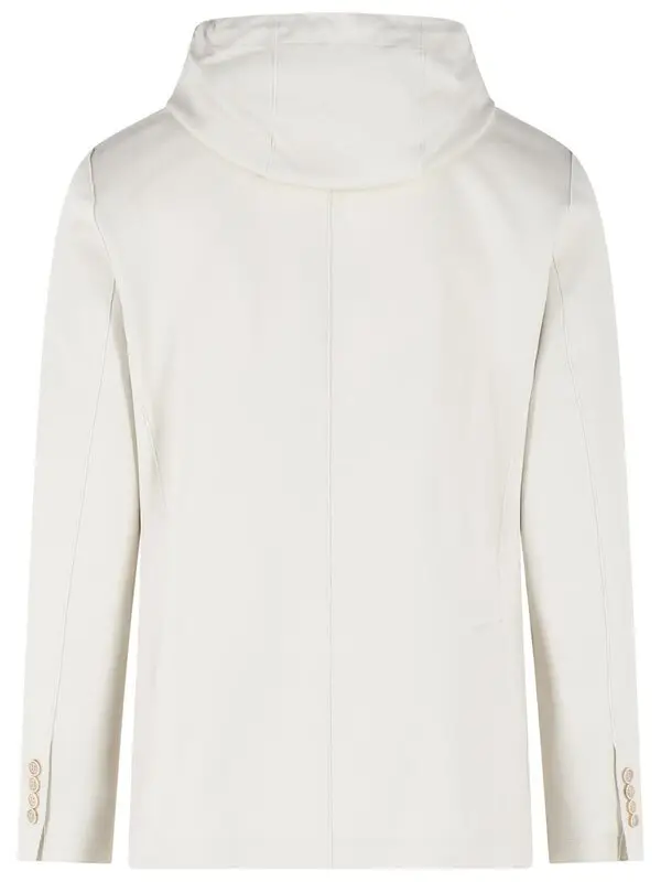 Eleventy Hooded Single-breasted Blazer