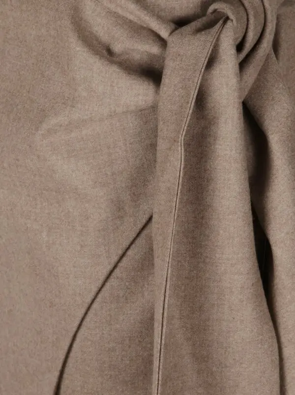 Max Mara Long Stretch-cashmere Skirt