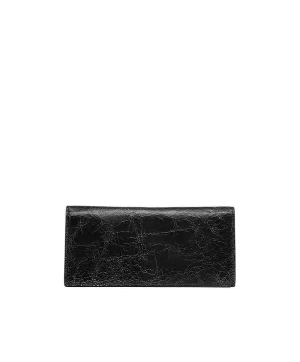 Acne Studios Logo Detailed Foldover Wallet