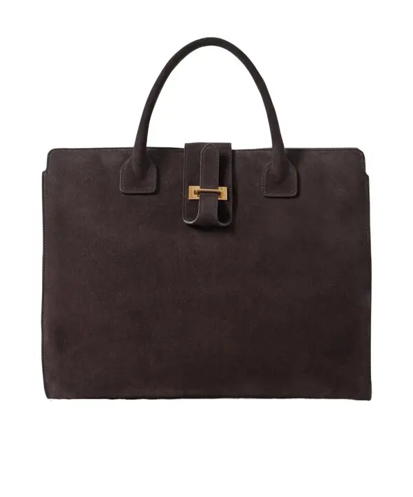NILI LOTAN Lou Shoulder Bag - Brown