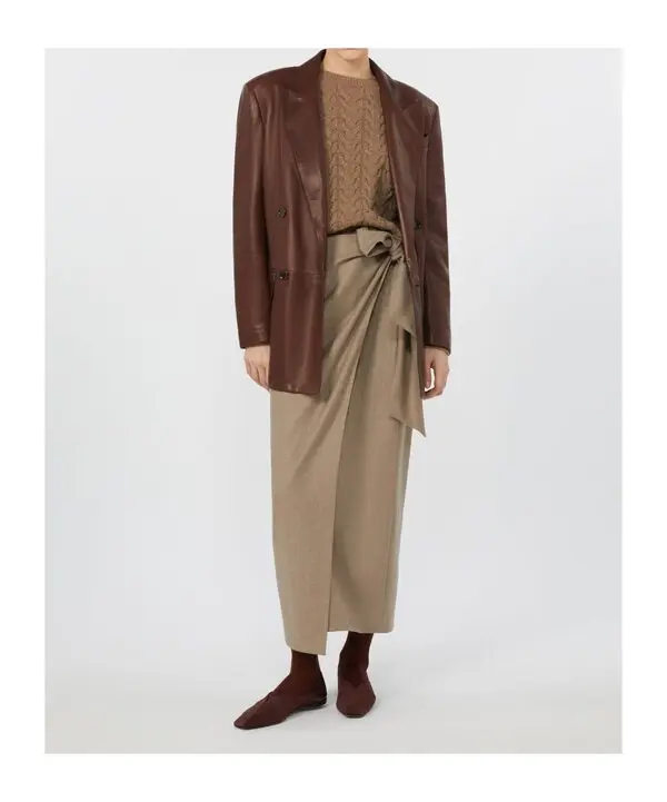 Max Mara Nappa Leather Olimpia Jacket