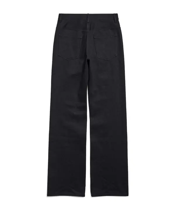 Balenciaga Straight-leg Jeans - Black