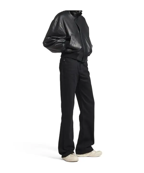 Balenciaga Straight-leg Jeans - Black