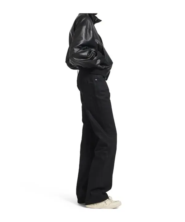Balenciaga Straight-leg Jeans - Black