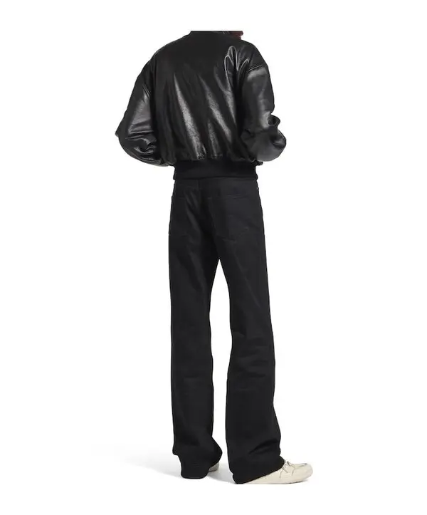 Balenciaga Straight-leg Jeans - Black