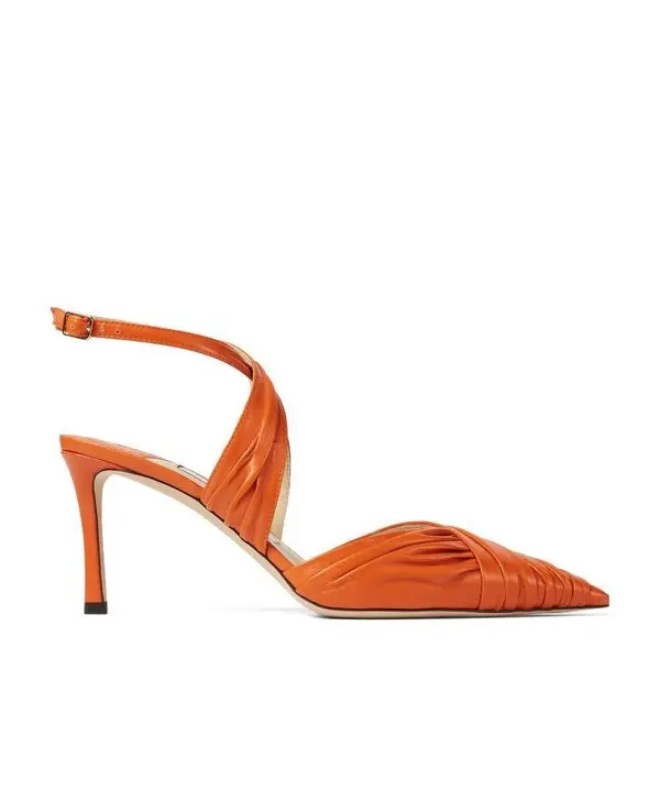 JIMMY CHOO Cusp High-heeled Sandals With Buckle Ankle Straps