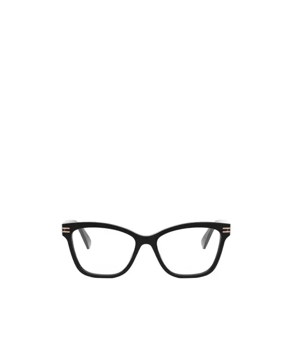 BVLGARI Cat Eye Frame Eyeglasses - Black