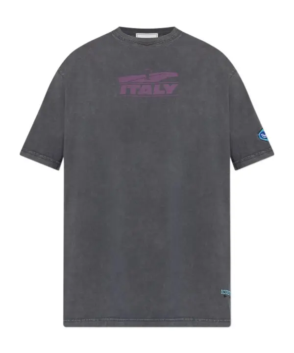 Iceberg Round-neck Printed T-shirt