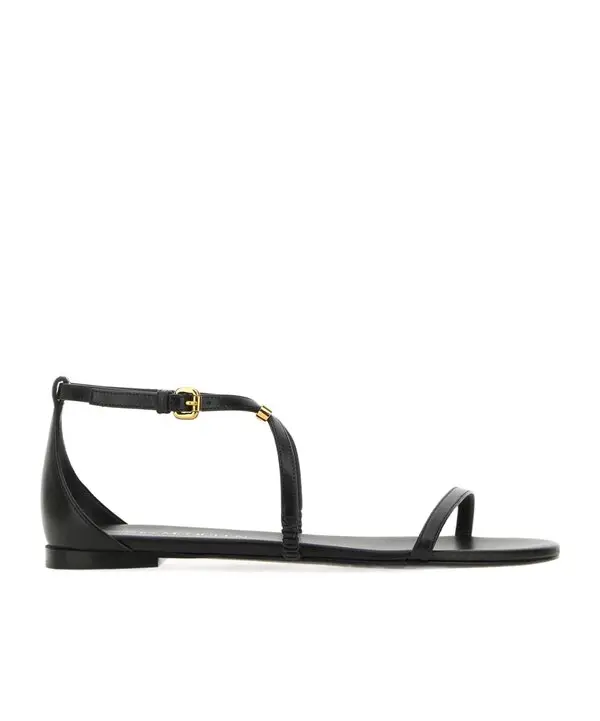 Alexander McQueen Strappy Open-toe Sandals With Buckle Detail