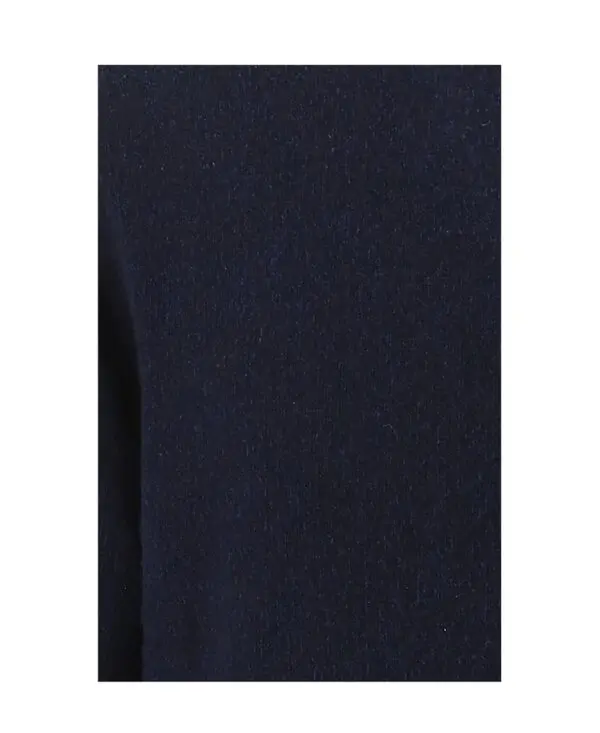 AMI Paris Logo-embroidered Knitted Jumper