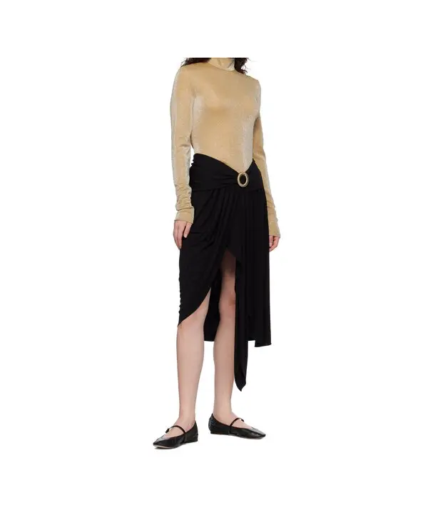 LANVIN Logo Mary Jane Flats