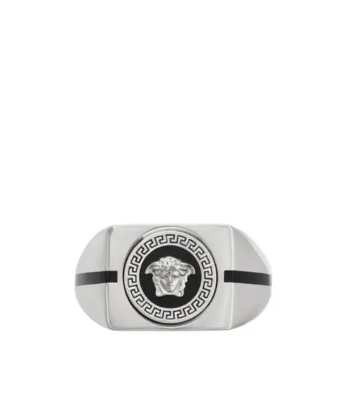Versace Medusa Icon Ring - Silver