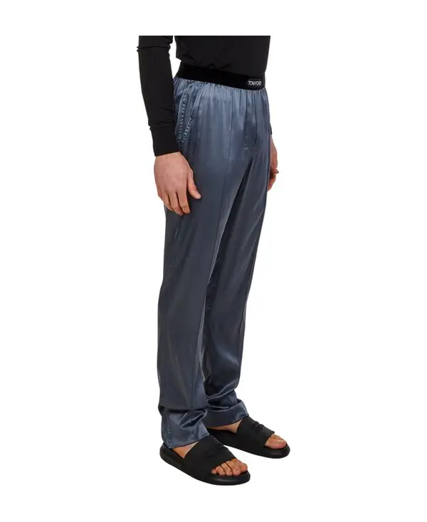 TOM FORD Logo Detail Relaxed Fit Trousers