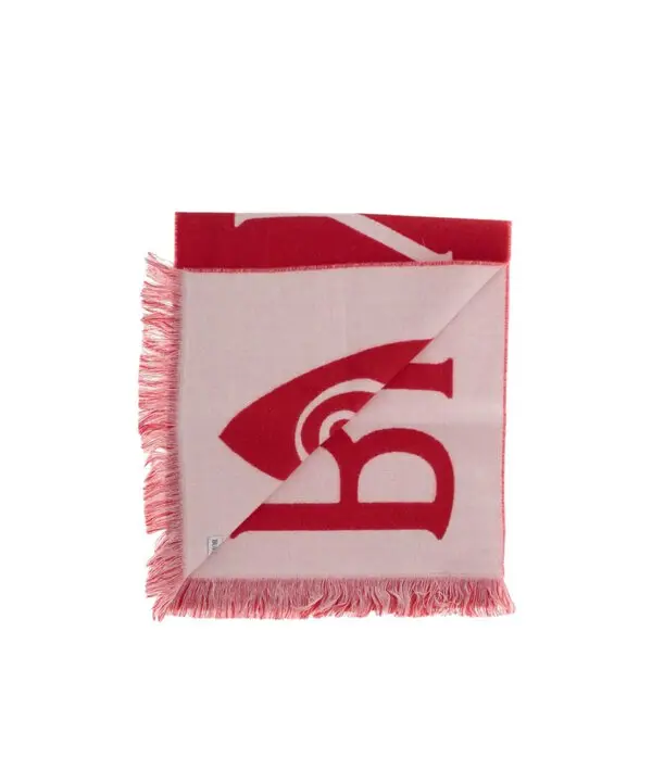 Burberry Logo Wool Scarf